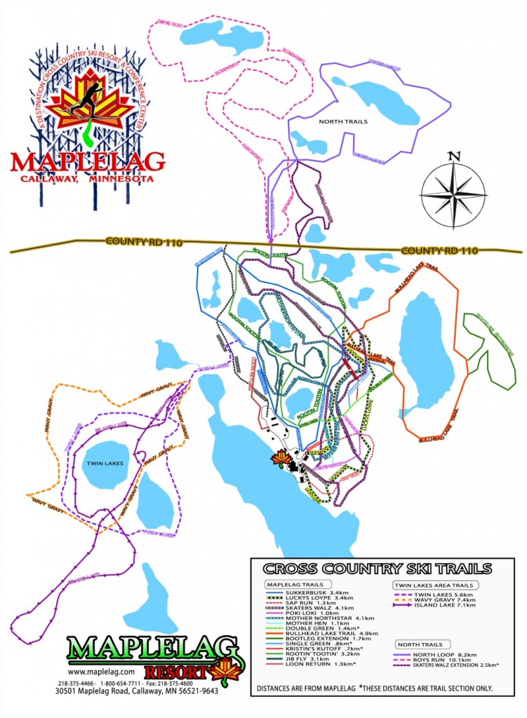 Trail Map | Maplelag Resort